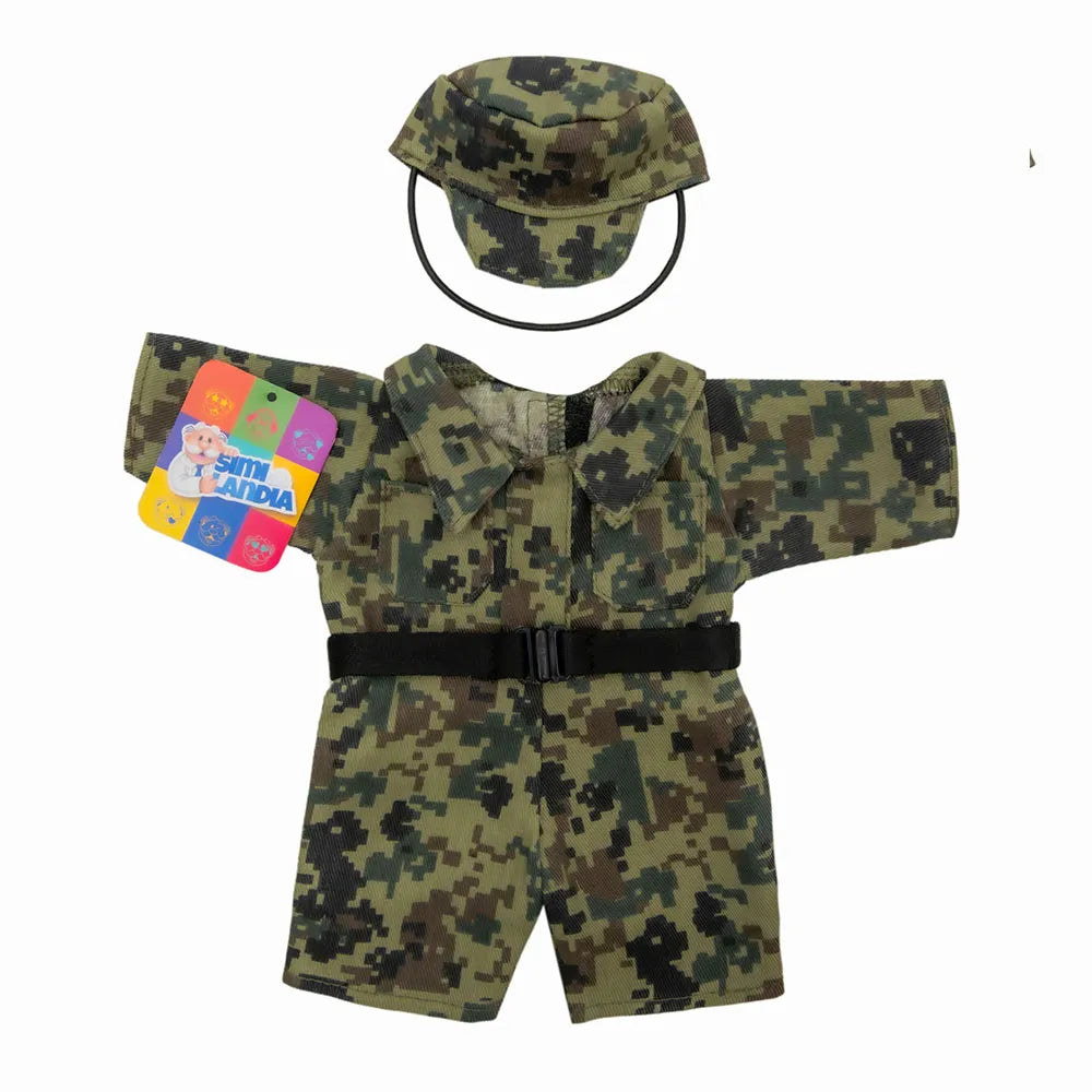 Dr. Simi Military Costume – Dress-Up Plush Accessory – Dr Simi