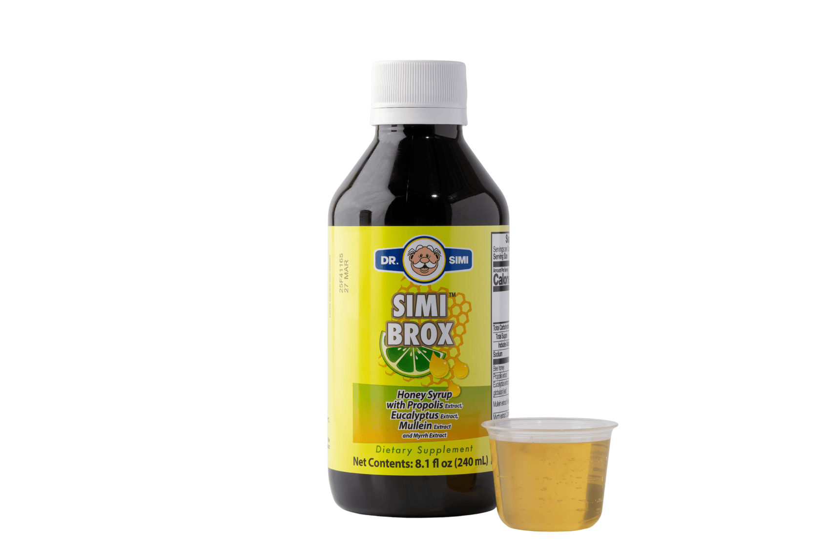 Simi Brox Syrup – Respiratory Relief with Eucalyptus and Mullein (240 ...