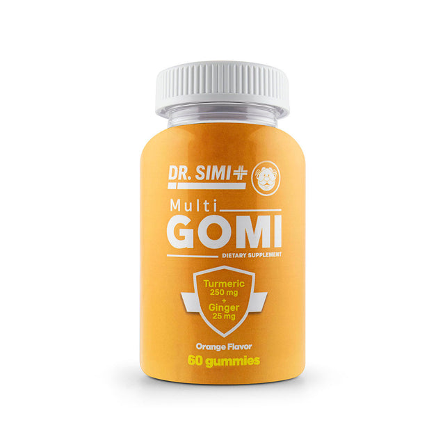 Multigomi Turmeric + Ginger Gummies 60 Gummies – Dr Simi